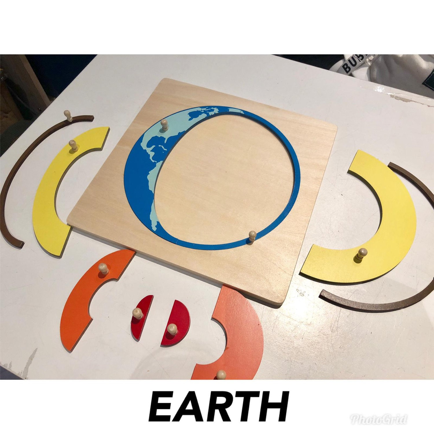 Planet Earth Core Puzzle | montessentials