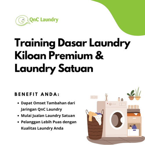 Training Dasar Laundry Kiloan Premium & Laundry Satuan | QnC Laundry