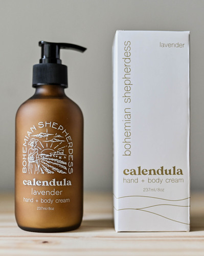 Calendula Hand and Body Cream | bohemian shepherdess