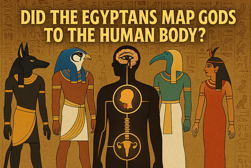Egyptian Gods and the Human Body: Symbolism and Interpretations