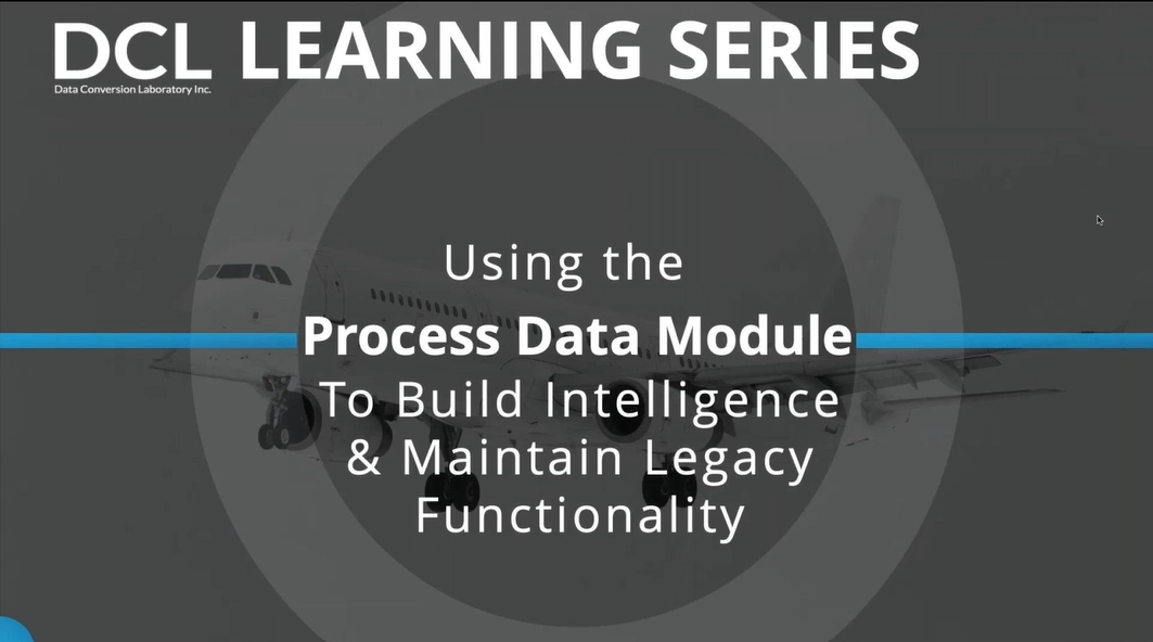 Using the Process Data Module to Build Intelligence & Maintain Legacy Functionality | S1000D ...