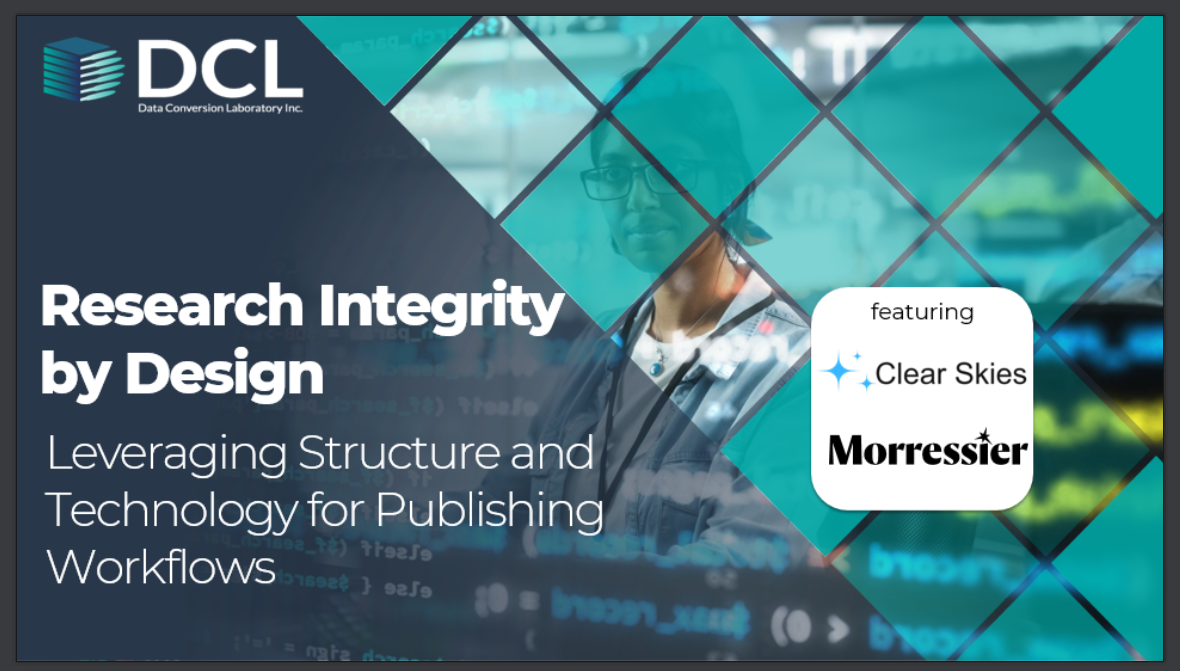Research Integrity by Design – Leveraging Structure and Technology for ...