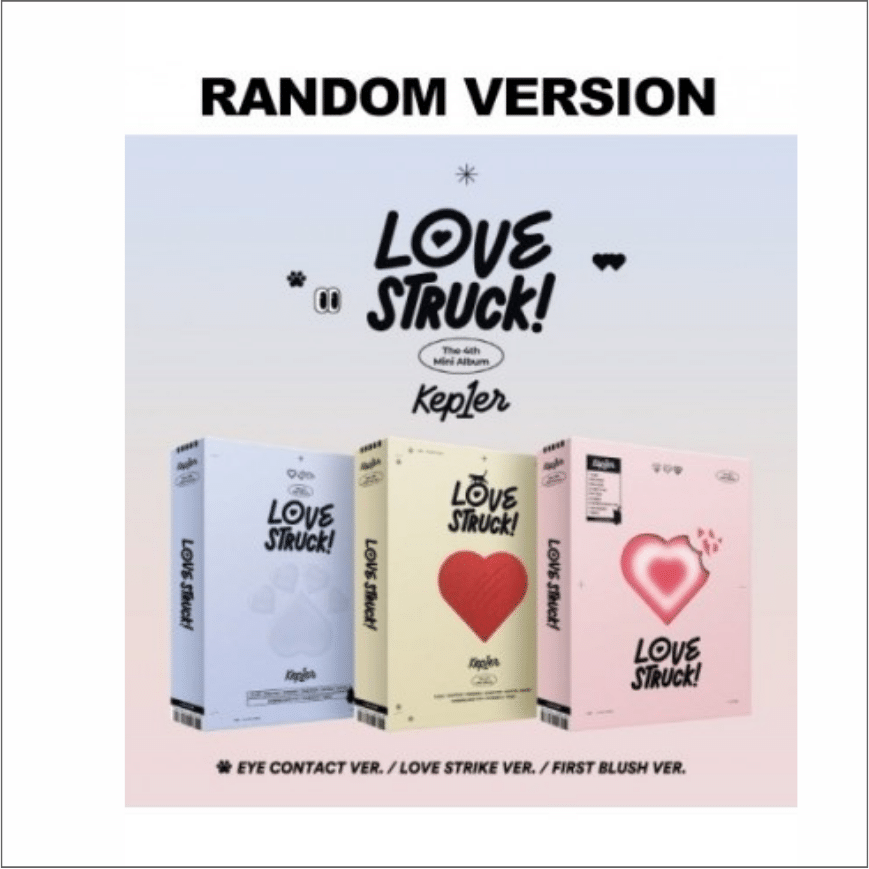 Kep1er - 4th mini album LOVESTRUCK! (11/04/2023)