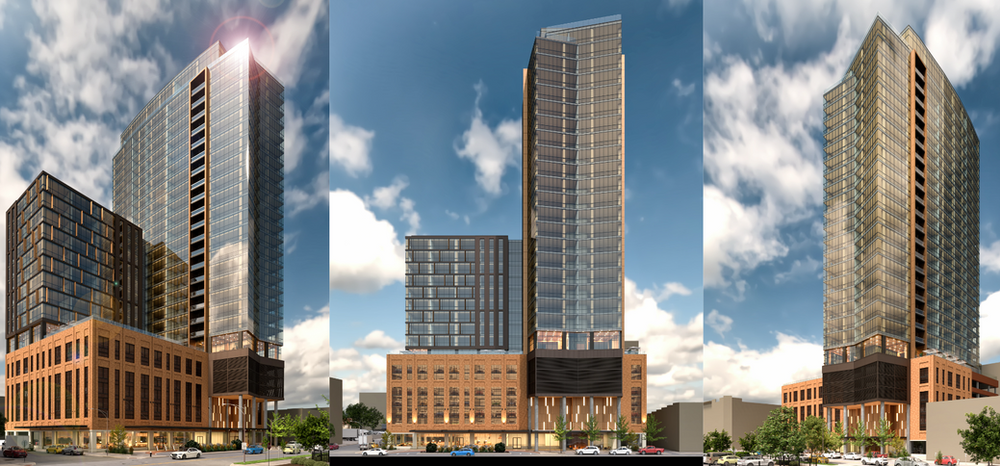 AHM Group Plans 29-Story High-Rise, 2 Infill Buildings & 4 Building ...