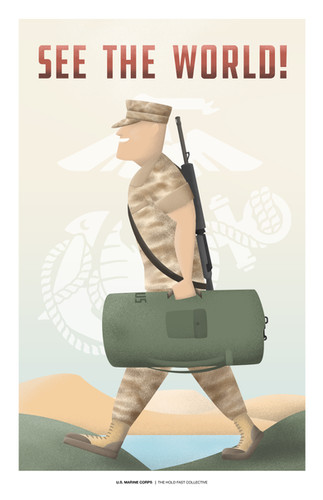 See the World Travel Poster | holdfastcollective