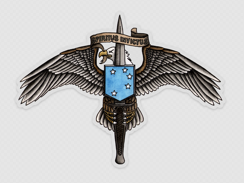 MARSOC Clear Sticker | holdfastcollective