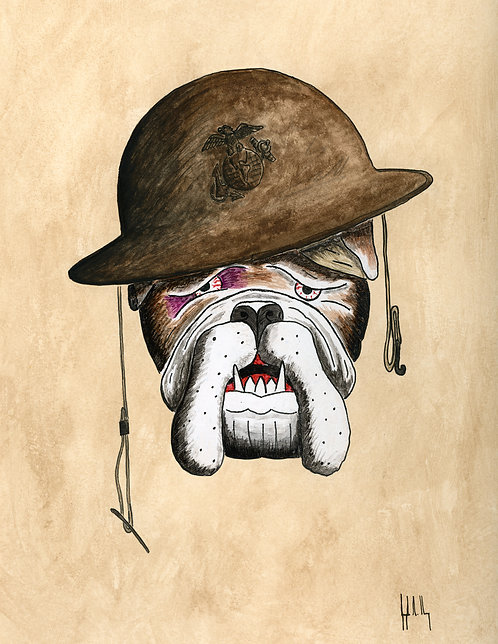 Devil Dog Collection World War I Print | holdfastcollective