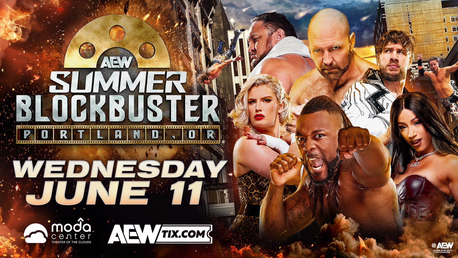 AEW Upcoming Schedule, Events & Matches