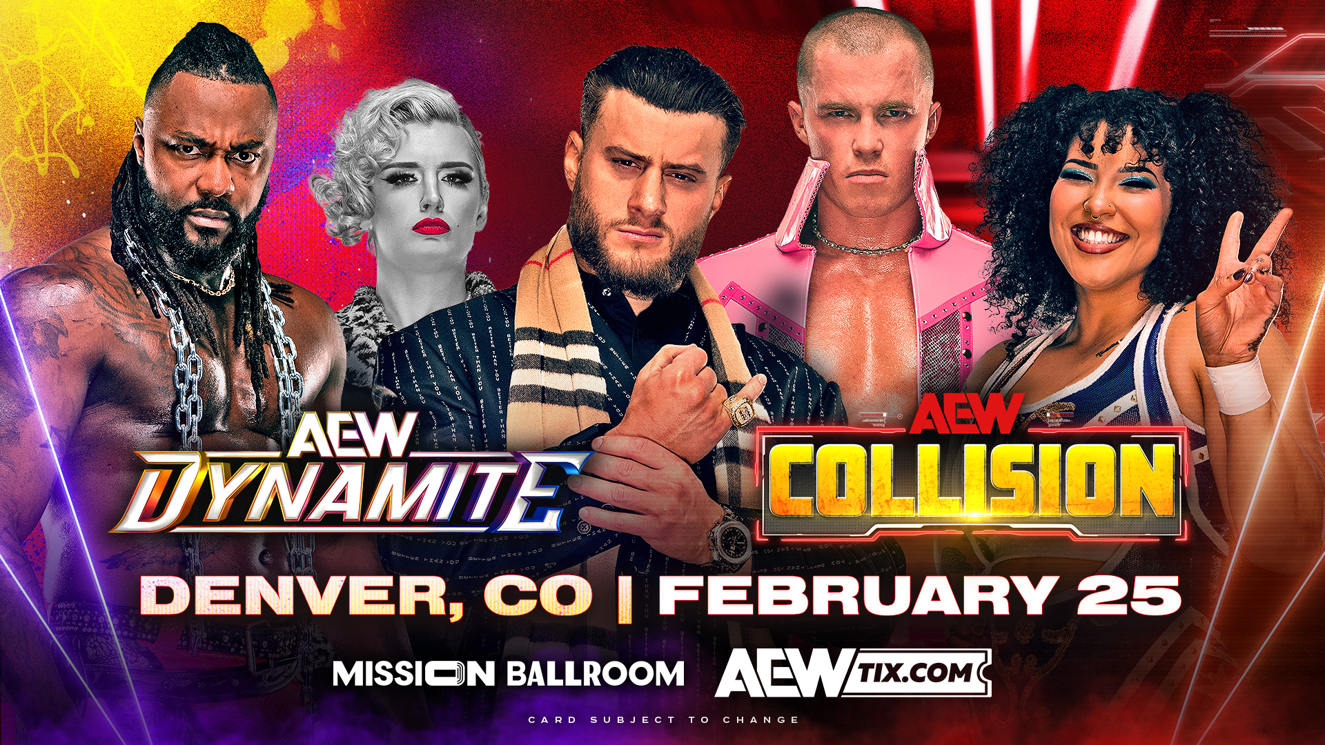 AEW Upcoming Schedule, Events & Matches