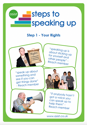 Step 1 - Steps to Speaking Up | ASIST