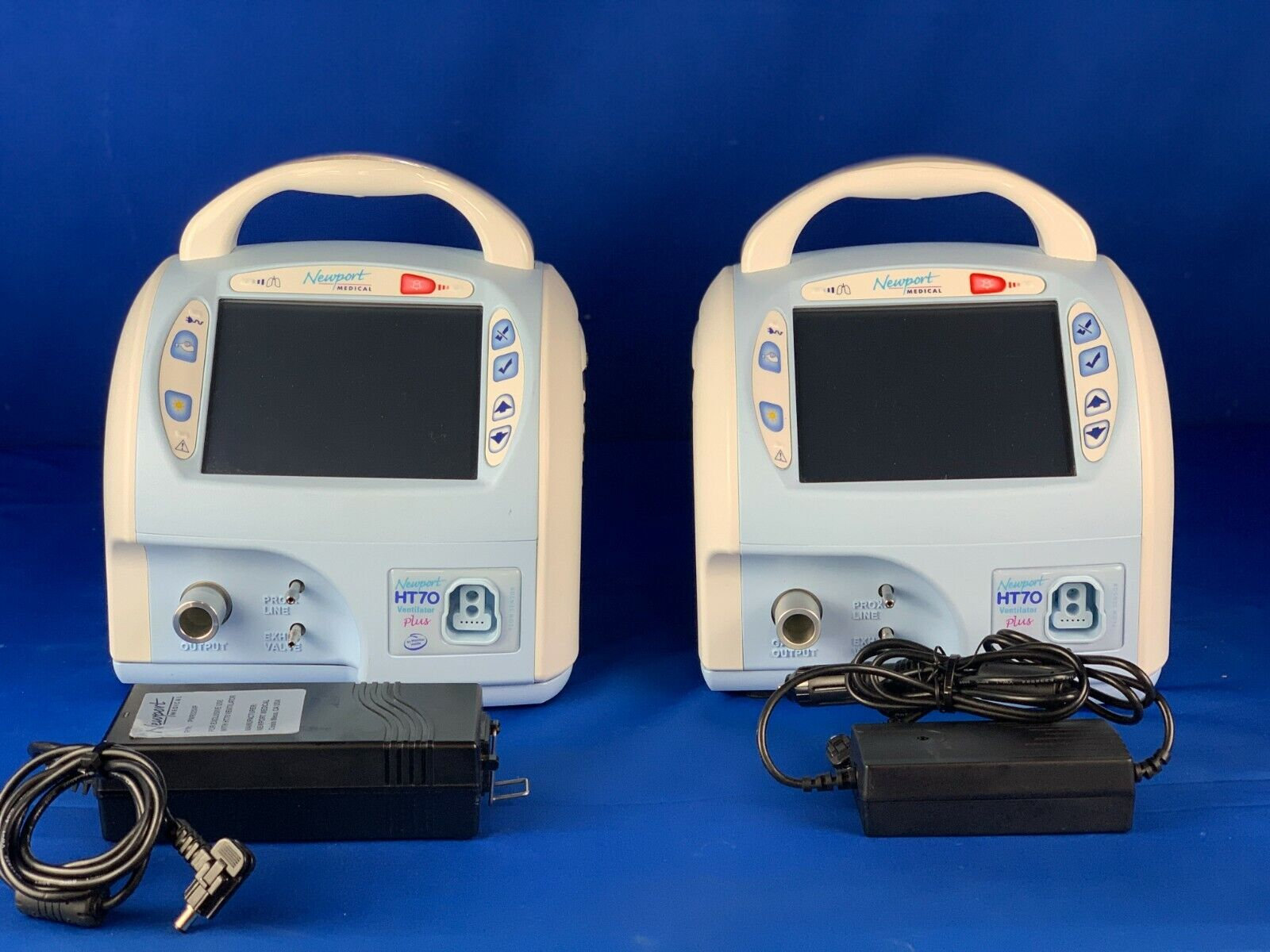 Newport Medical 2x HT70 Plus Portable Ventilator