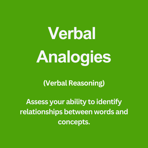 1.1. Verbal Analogies | CAT-4-PREP