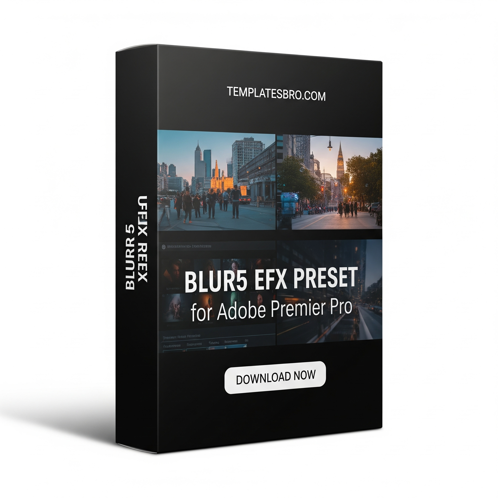 Blur EFX Preset Package for Premier Pro | TemplatesBro