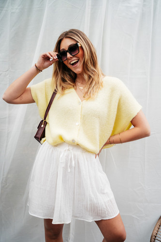 Emily knitwear geel | JULIA