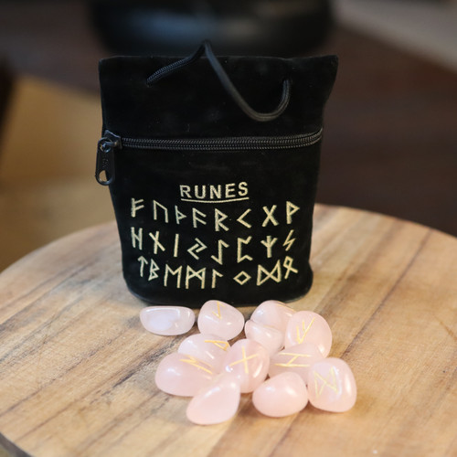 SET DE RUNE "QUARTZ ROSE" | Les Dryades FR