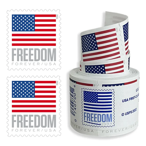U S Flag 2023 Roll Of Forever Stamps 100 Pcs Stamps U S Flag 2023 Roll Of Forever Stamps 100 Pcs Stamps
