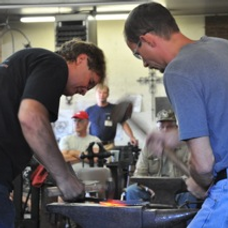 Blacksmithing classes in Colorado with David Norrie