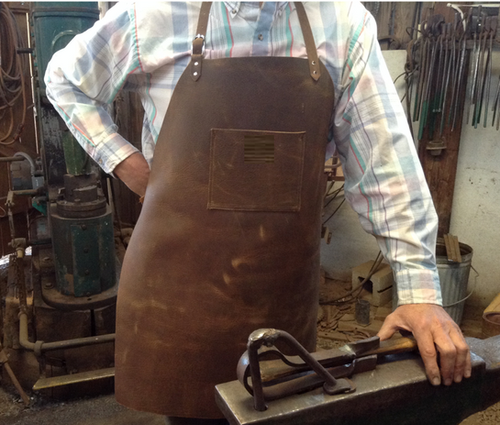 Heavy Duty Budget Forge-Apron | forge-aprons