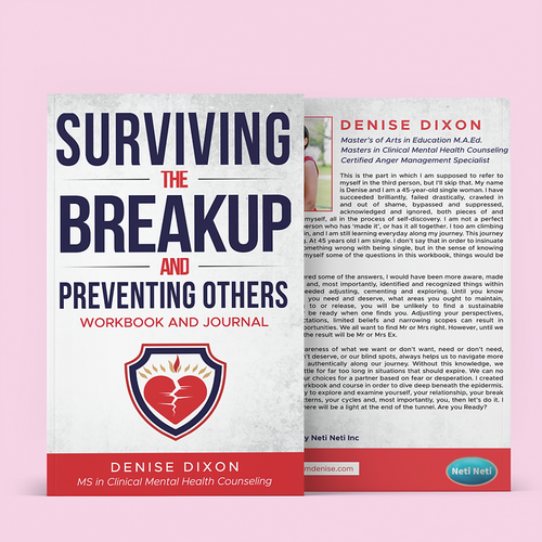 SURVIVING THE BREAKUP WORKBOOK AND JOURNAL 6x9 Paper Back (Black and ...