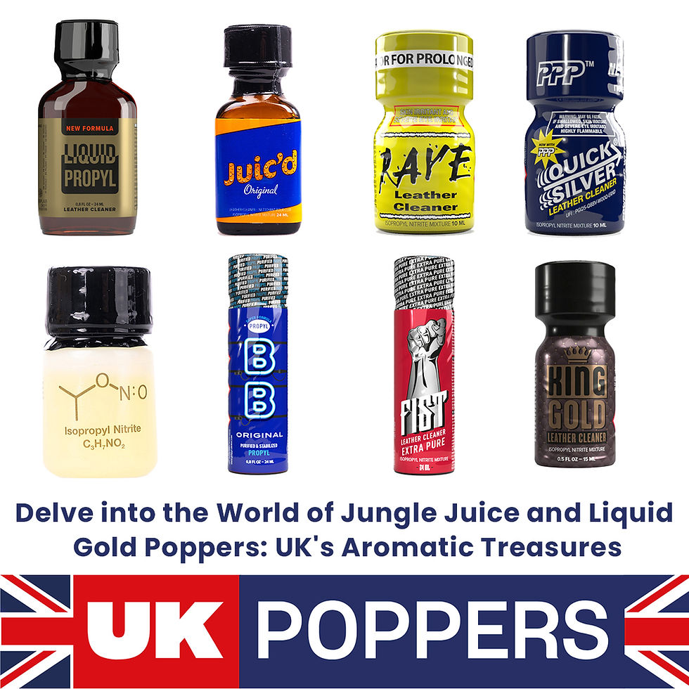 Understanding the Legal Landscape of Poppers in the UK and Exploring ...