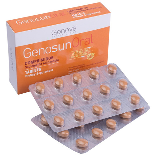 Genosun Oral C/30 tabletas | Farmacias Dermocutánea