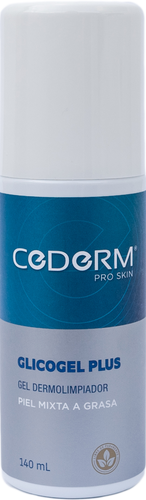 Cederm Glicogel Plus Gel Dermolimpiador 140 ml | Farmacias Dermocutánea