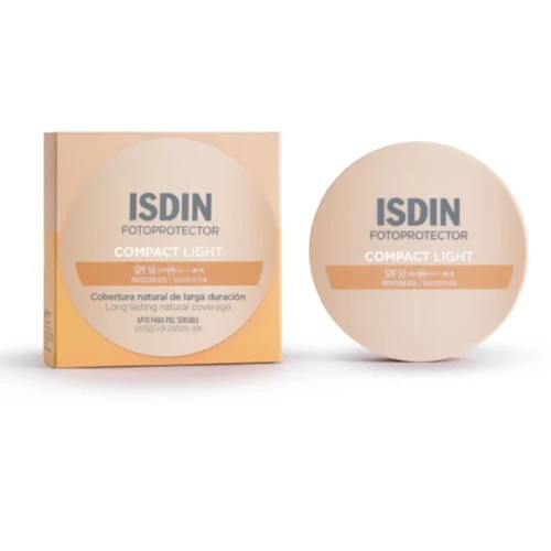 ISDIN Compacto Light SPF50 10g | Farmacias Dermocutánea