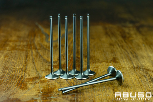 Yamaha R6 2003 - 2005 Stock Exhaust Valves 22mm | ABUSO - Racing ...