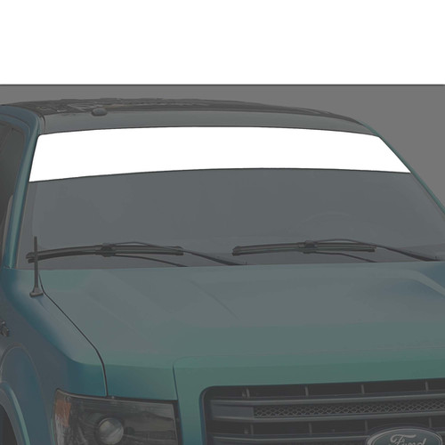 Premium Solid Color 12"x64" Windshield Banner | Overkill Graphics Co
