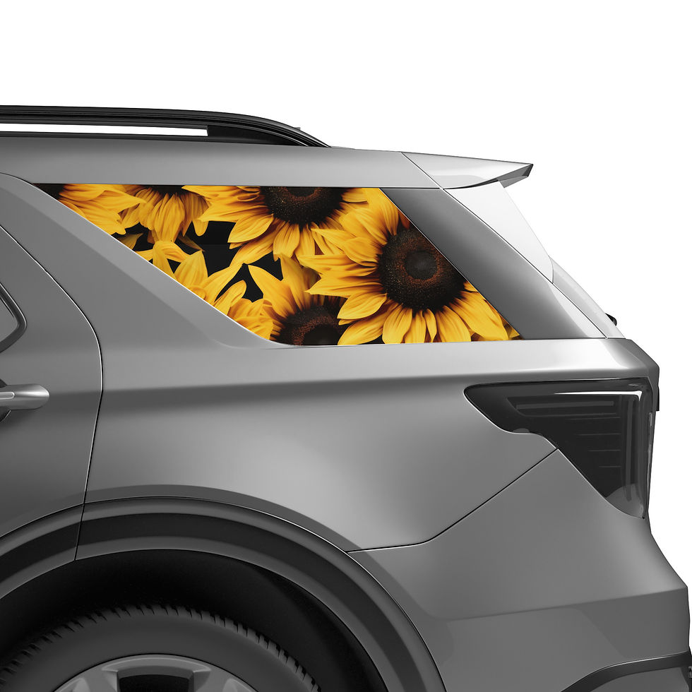 Perforated SUV Window Wraps | Overkill Graphics Co