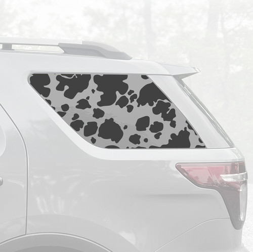 SUV Rear Cab Window Cow Graphics Set | Overkill Graphics Co