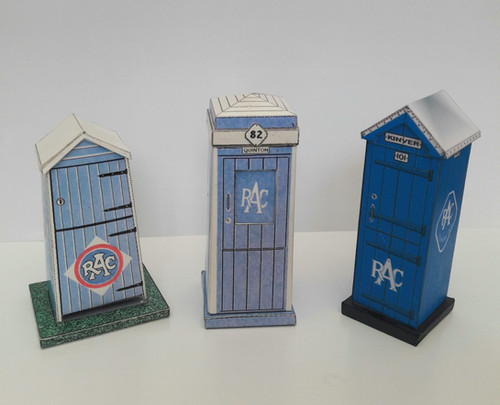 1920s - 1950s RAC Boxes A5 full colour Card Model Kit In 1/32 Scale ...