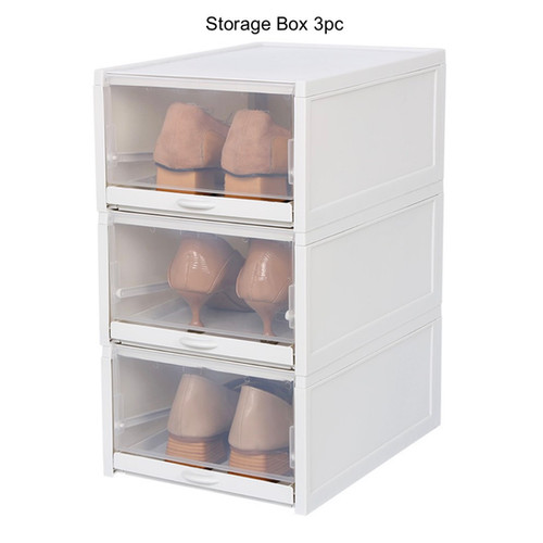 Pull Out Shoe Storage Box | High Quality PP Material