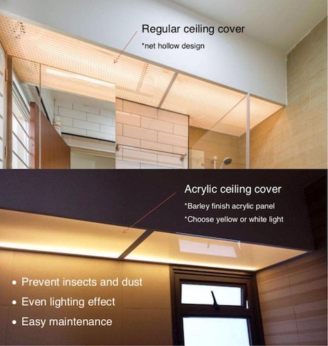 HDB Toilet Ceiling Cover | Home Improvement