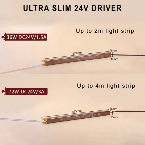 24V LED Strip Driver | LED & COB Transformer