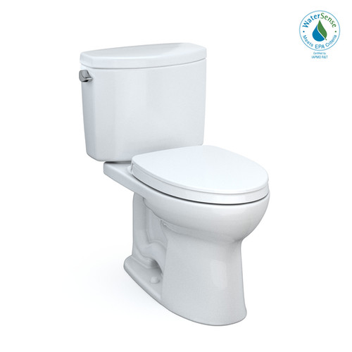 Drake II Two-Piece Elongated 1.28 GPF, Universal Height | Bath Butler ...