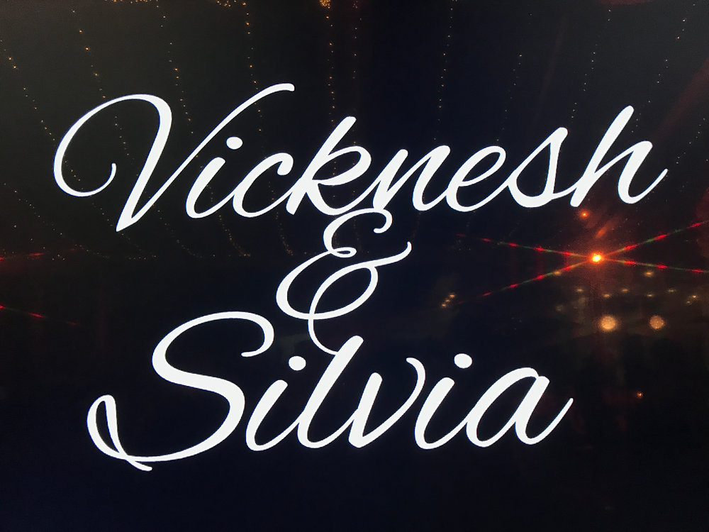 Wedding Dinner of Vicknesh Pillay and Silvia Checco