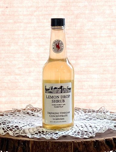 LEMON DROP SHRUB with MONKFRUIT | Heartmtncreations