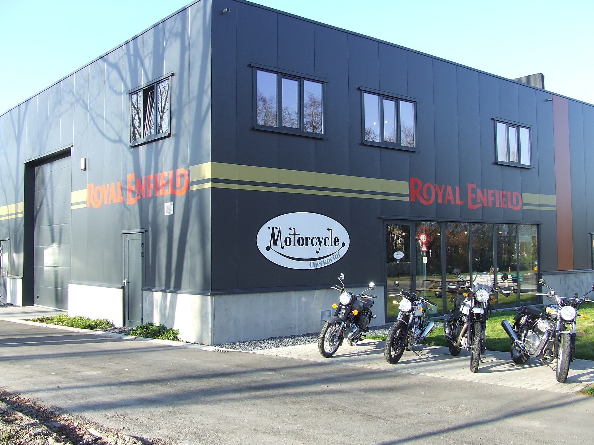 Motorcycle Checkpoint Royal Enfield conceptstore