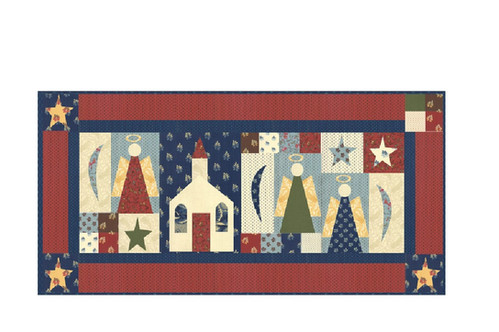 Angel Table Runner digital | janpatekquilts