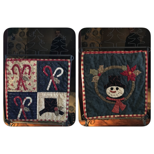 Snowman Wreath kit | janpatekquilts