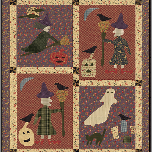 Windmills & Witches | janpatekquilts
