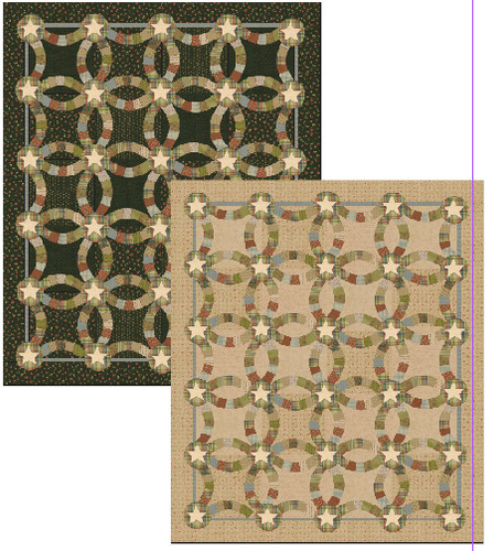 Jan's Double Wedding Ring digital pattern | janpatekquilts