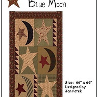 Blue Moon pattern | janpatekquilts