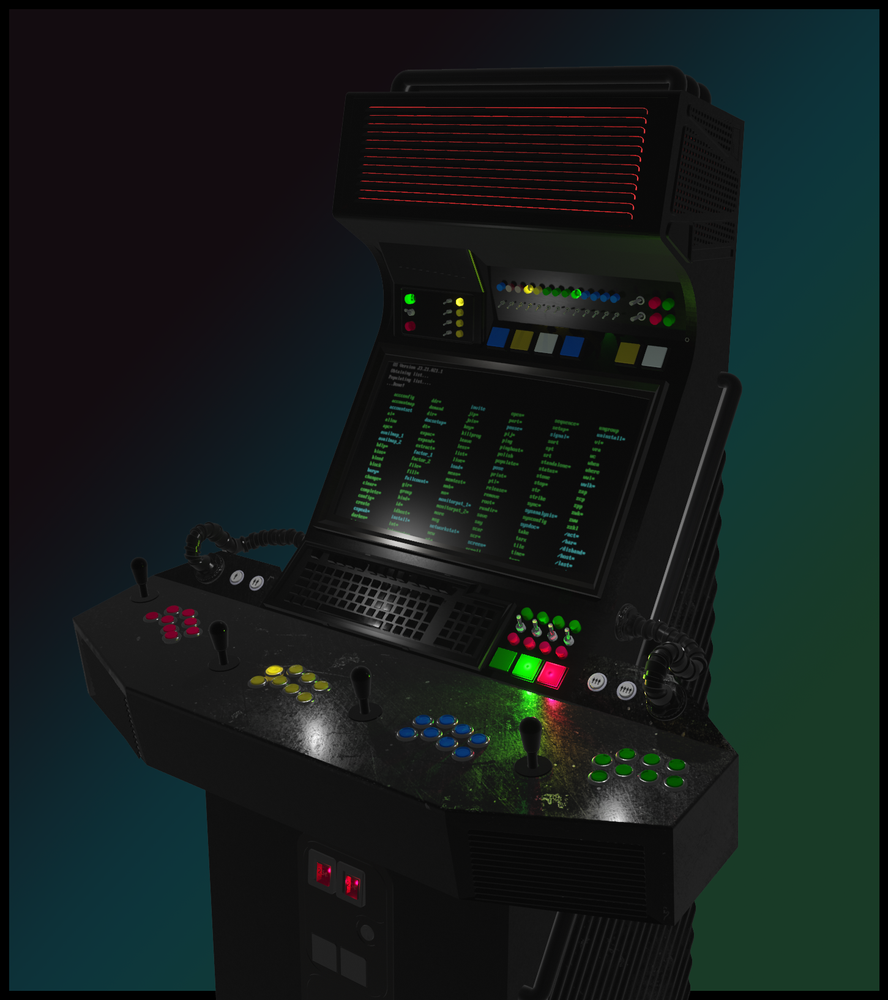 Retrocade 1979 - The Arcade Cabinet Inspired by Sci-fi of the 70's
