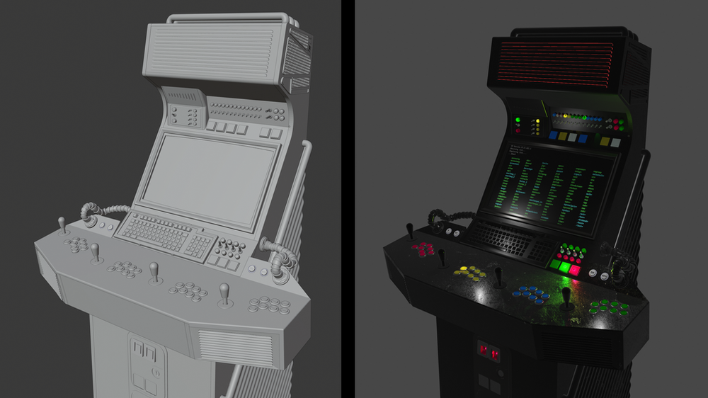 Retrocade 1979 - The Arcade Cabinet Inspired by Sci-fi of the 70's