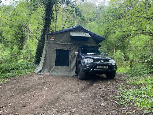 Diesel Family 410 Roof Tent Green | Ox Overland RoofTent