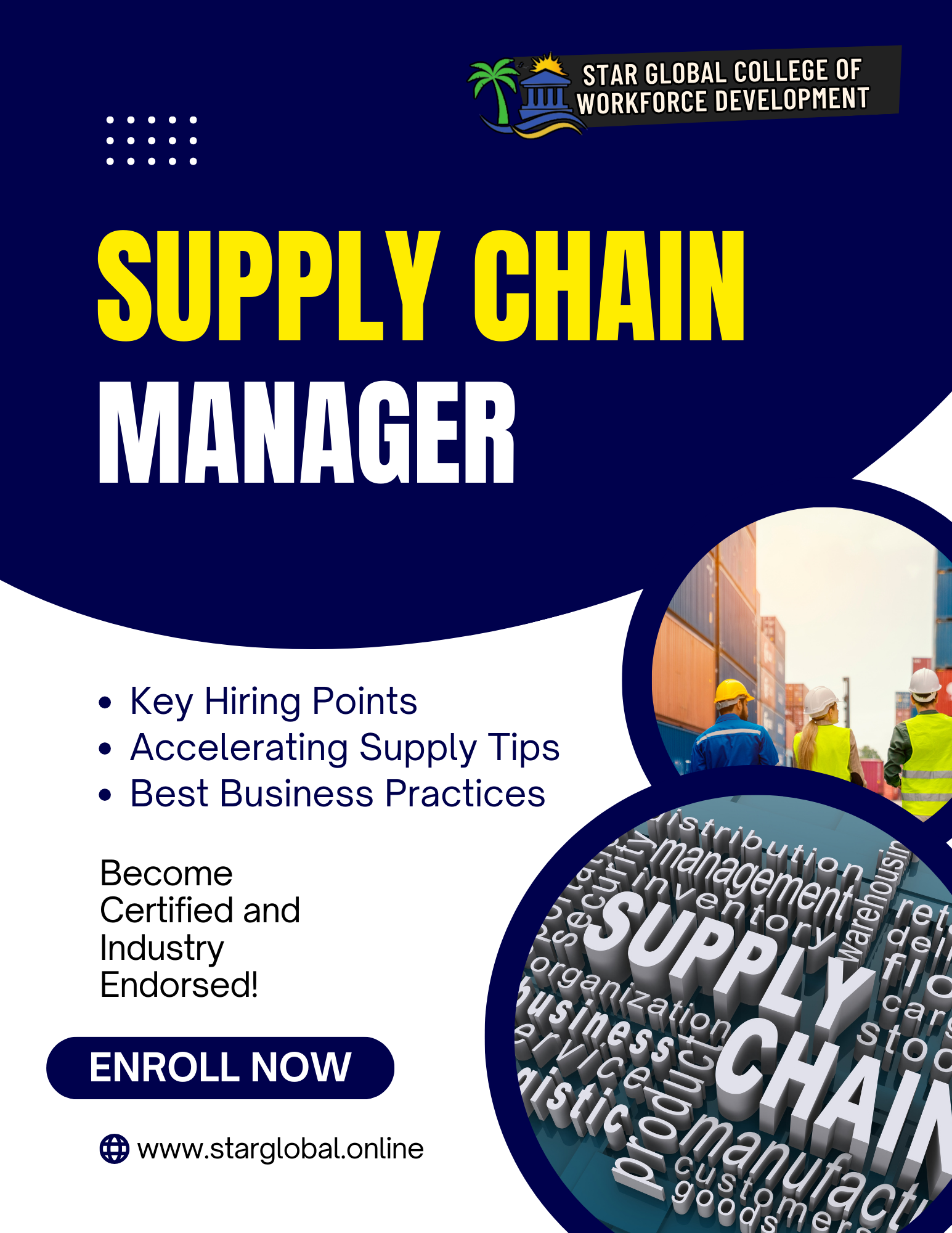 Supply Chain Manager | Star Global College
