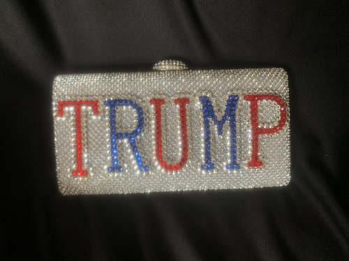"Classic" Crystal Trump Bag | LuckyStarrCouture