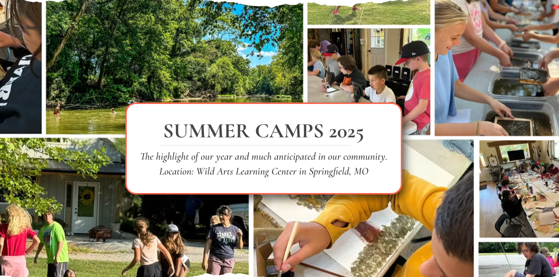 Kids' Summer Camps | Wild Arts Learning